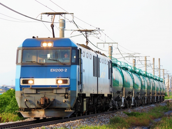 JR貨物EH200形電気機関車 EH200-2 稲荷山駅～篠ノ井駅 鉄道フォト・写真 by 長ナノさん | レイルラボ(RailLab)