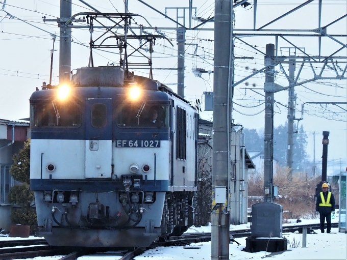 JR貨物 国鉄EF64形電気機関車 EF64-1027 塩尻機関区篠ノ井派出 鉄道フォト・写真 by 長ナノさん | レイルラボ(RailLab)