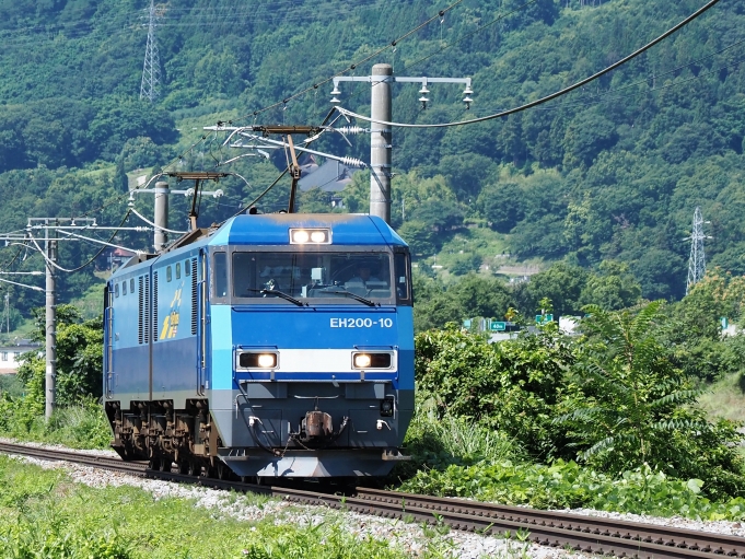 JR貨物EH200形電気機関車 EH200-11 稲荷山駅 鉄道フォト・写真 by 長ナノさん | レイルラボ(RailLab)