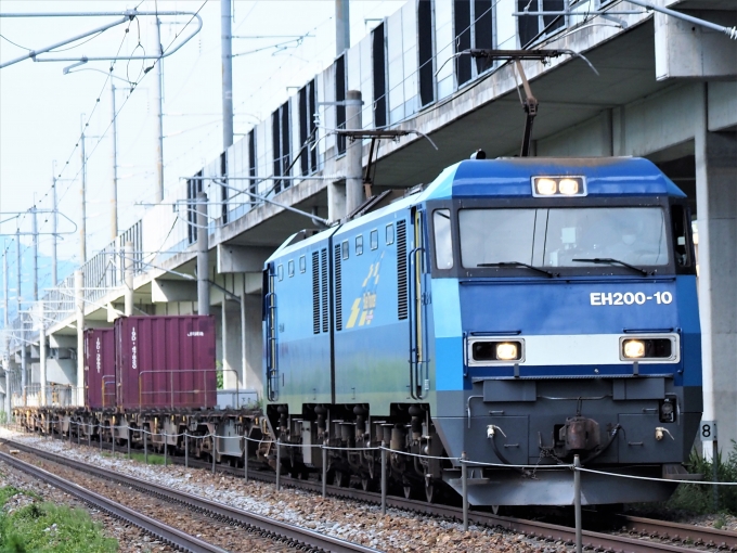 JR貨物EH200形電気機関車 EH200-10 今井駅 鉄道フォト・写真 by 長ナノさん | レイルラボ(RailLab)