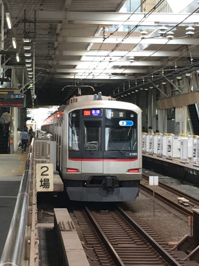 東急電鉄 東急5000系電車 5189 多摩川駅 鉄道フォト・写真 by くらぼんぼんさん | レイルラボ(RailLab)