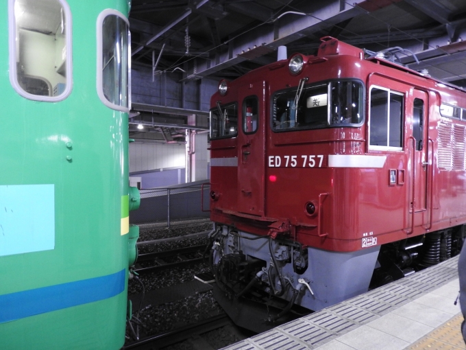 JR東日本 国鉄ED75形電気機関車 仙台駅 (JR) 鉄道フォト・写真 by かいそくうみかぜさん | レイルラボ(RailLab)