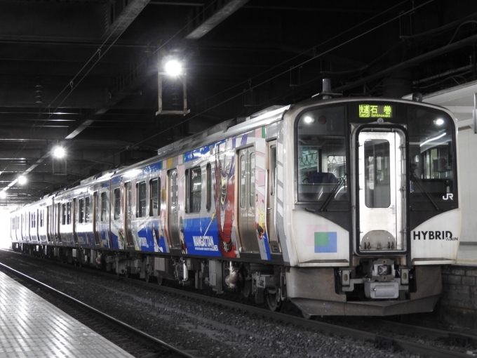 JR東日本HB-E210系気動車 HB-E211-1 仙台駅 (JR) 鉄道フォト・写真 by かいそくうみかぜさん | レイルラボ(RailLab)