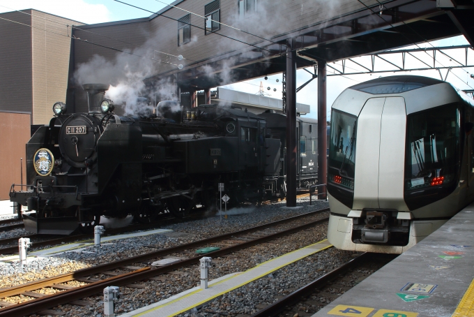 東武鉄道 国鉄C11形蒸気機関車 SL大樹 C11 207 下今市駅 鉄道フォト・写真 by trdamさん | レイルラボ(RailLab)
