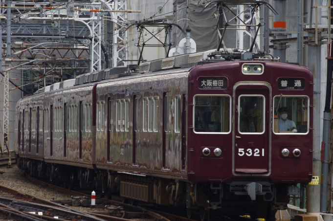 阪急電鉄 阪急5300系電車 5321 淡路駅 鉄道フォト・写真 by I love 阪急電車さん | レイルラボ(RailLab)