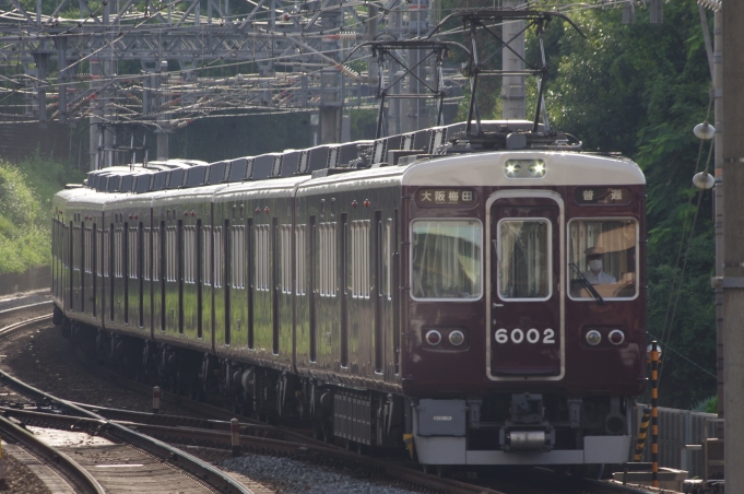 阪急電鉄 能勢電鉄6000系電車 6002 川西能勢口駅 (阪急) 鉄道フォト・写真 by I love 阪急電車さん | レイルラボ(RailLab)