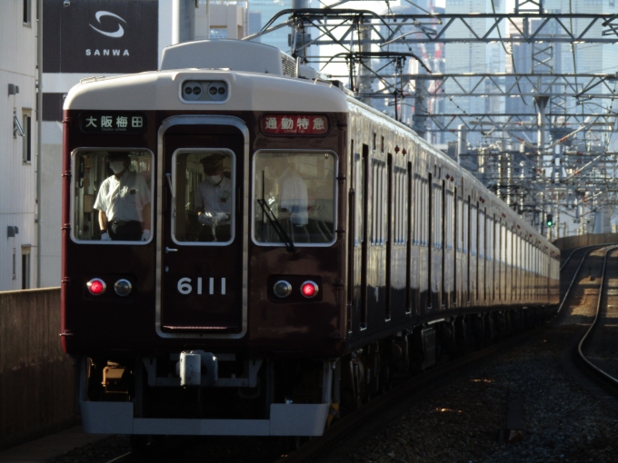 阪急電鉄 阪急6000系電車 6111 三国駅 (大阪府) 鉄道フォト・写真 by I love 阪急電車さん | レイルラボ(RailLab)