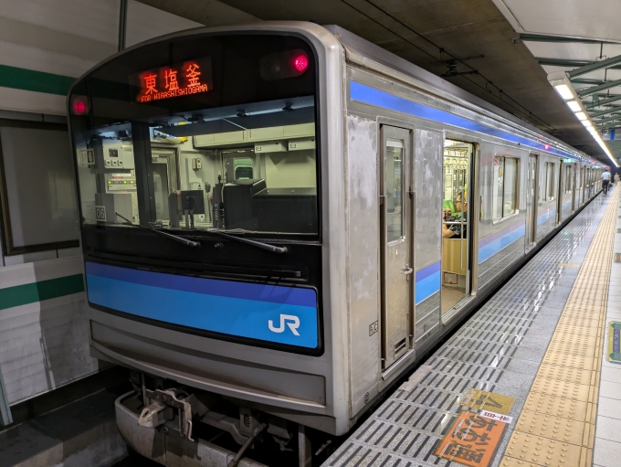 JR東日本 国鉄205系電車 クハ205-3106 あおば通駅 鉄道フォト・写真 by ABEさん | レイルラボ(RailLab)