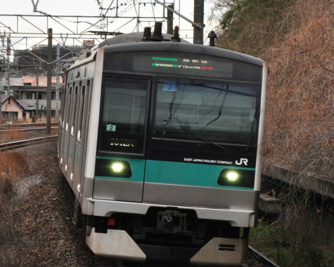 JR東日本E233系電車 クハE232-2002 新松戸駅 鉄道フォト・写真 by ABEさん | レイルラボ(RailLab)