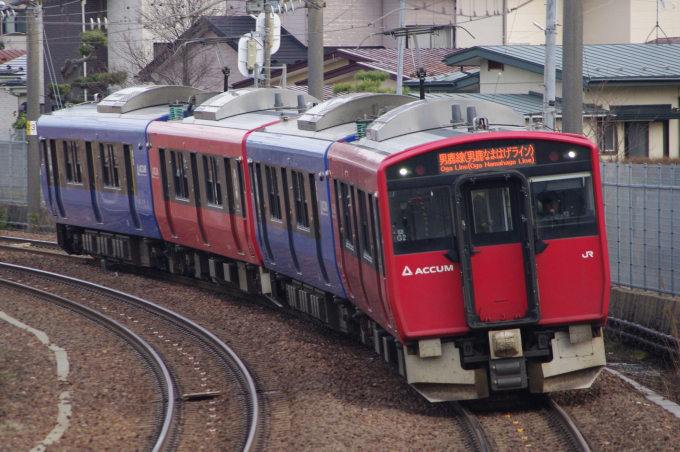 JR東日本EV-E801系電車 EV-E801-2 土崎駅 鉄道フォト・写真 by ABEさん | レイルラボ(RailLab)