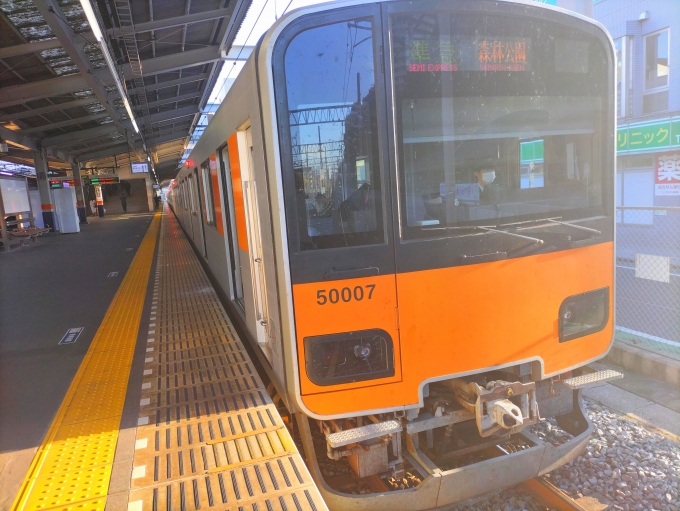 東武鉄道 東武50000系電車 50007 ふじみ野駅 鉄道フォト・写真 by 東武9050型さん | レイルラボ(RailLab)