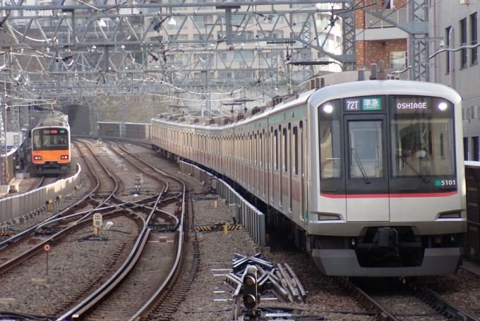 東急電鉄 東急5000系電車 5101 溝の口駅 鉄道フォト・写真 by Shibaさん | レイルラボ(RailLab)