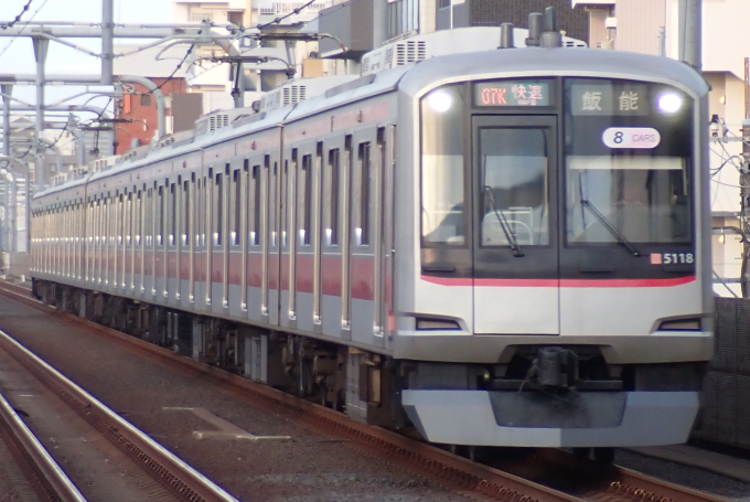 東急電鉄 東急5000系電車 5118 中村橋駅 鉄道フォト・写真 by Shibaさん | レイルラボ(RailLab)