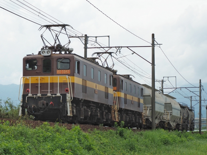 三岐鉄道ED5081形電気機関車 ED5082 山城駅 鉄道フォト・写真 by FM-805Dさん | レイルラボ(RailLab)