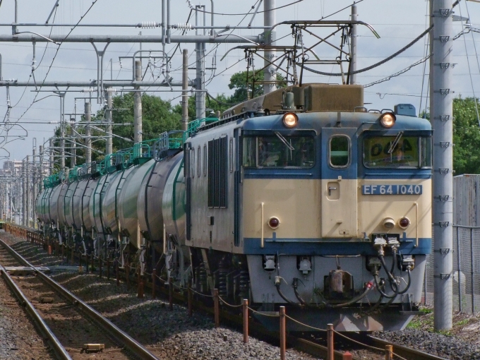 JR貨物 国鉄EF64形電気機関車 EF64-1040 新白岡駅 鉄道フォト・写真 by FM-805Dさん | レイルラボ(RailLab)