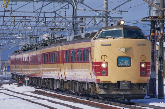 JR東日本 国鉄485系電車 北越 クハ481-346 高岡駅 (JR) 鉄道フォト・写真 by FM-805Dさん | レイルラボ(RailLab)