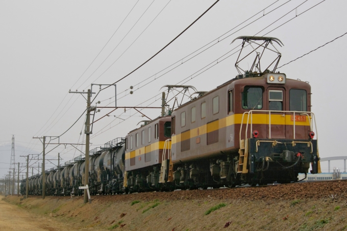 三岐鉄道ED45形電気機関車 ED452 山城駅 鉄道フォト・写真 by FM-805Dさん | レイルラボ(RailLab)
