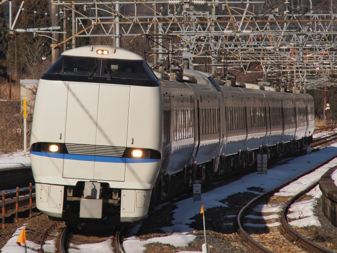 JR西日本 683系電車 サンダーバード 新疋田駅 鉄道フォト・写真 by FM-805Dさん | レイルラボ(RailLab)