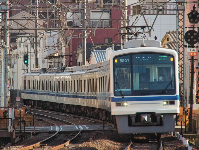 泉北高速鉄道 大阪府都市開発5000系電車 5507 住吉東駅 鉄道フォト・写真 by FM-805Dさん | レイルラボ(RailLab)