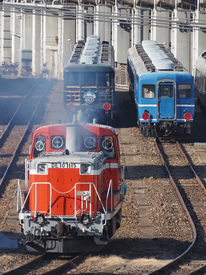 JR西日本 国鉄DE10形ディーゼル機関車 DE10-1115 新大阪駅 (JR) 鉄道フォト・写真 by FM-805Dさん | レイルラボ(RailLab)