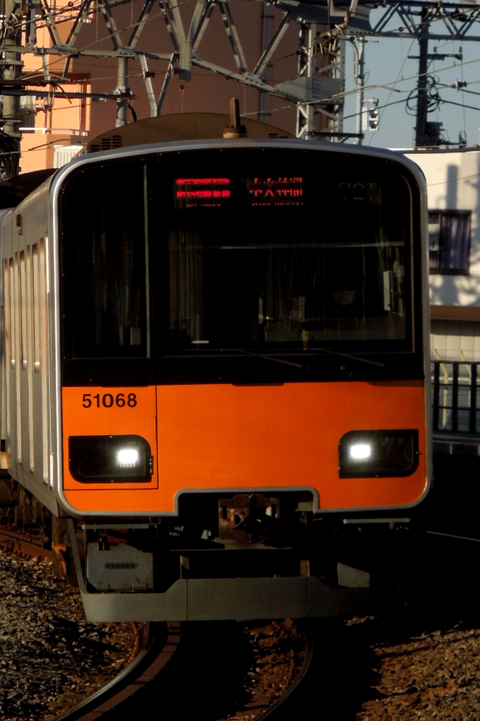 東武鉄道 東武50000系電車 51068 鐘ヶ淵駅 鉄道フォト・写真 by ikさん | レイルラボ(RailLab)