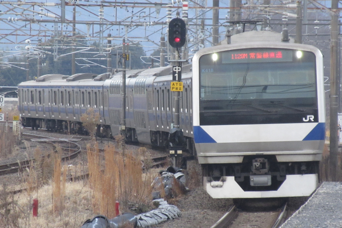 JR東日本E531系電車 クハE531-18 友部駅 鉄道フォト・写真 by 天王寺アイルさん | レイルラボ(RailLab)
