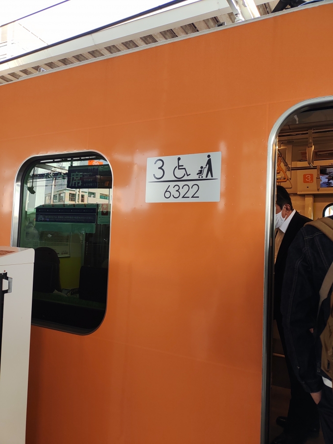 東急電鉄 東急6020系電車 6322 二子玉川駅 鉄道フォト・写真 by 209大好きさん | レイルラボ(RailLab)