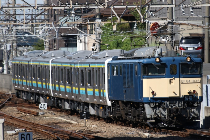 JR東日本 国鉄EF64形電気機関車 EF64 1032 西船橋駅 (JR) 鉄道フォト・写真 by たちばなさん | レイルラボ(RailLab)