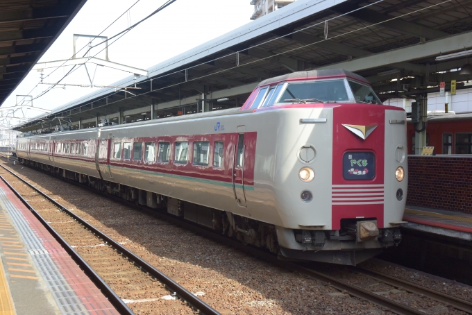 JR西日本 国鉄381系電車 やくも 松江駅 鉄道フォト・写真 by ALPSさん | レイルラボ(RailLab)