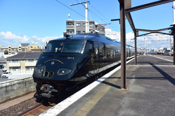 JR九州787系電車 クモロ787-363 別府駅 (大分県) 鉄道フォト・写真 by ALPSさん | レイルラボ(RailLab)