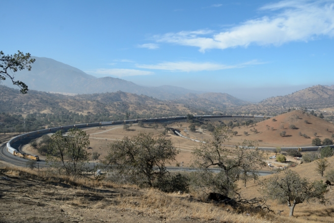 Union Pacific Railroad UP 8743 Tehachapi Loop 鉄道フォト・写真 by 小弦さん | レイルラボ ...