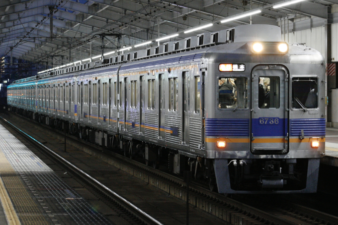 南海電鉄 南海6000系電車 6736 天下茶屋駅 (南海) 鉄道フォト・写真 by S V Oさん | レイルラボ(RailLab)