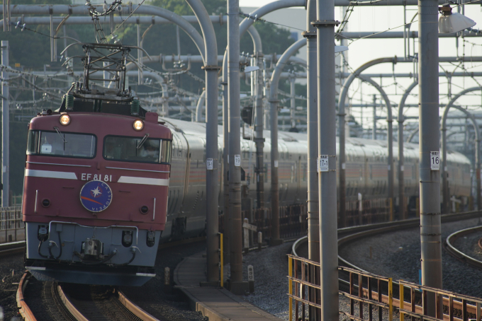 JR東日本 国鉄EF81形電気機関車 カシオペア紀行 EF81 81 赤羽駅 鉄道フォト・写真 by えちぜんさん | レイルラボ(RailLab)