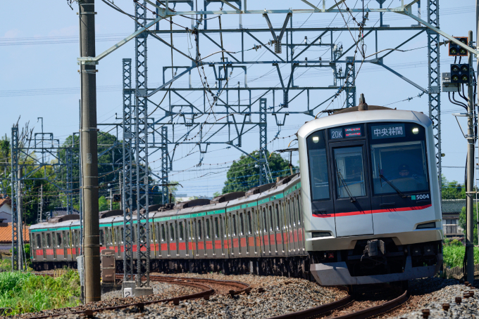東急5000系 5104F編成 (長津田検車区) 鉄道フォト | レイルラボ(RailLab)