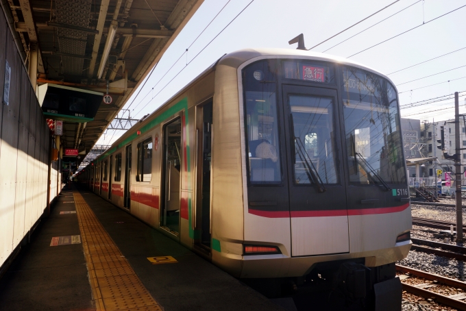 東急電鉄 東急5000系電車 5116 春日部駅 鉄道フォト・写真 by ライトな鉄道好きさん | レイルラボ(RailLab)