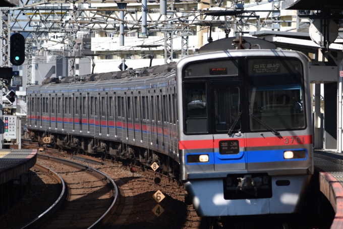 京成電鉄 京成3700形電車 3701 八広駅 鉄道フォト・写真 by sousan11666さん | レイルラボ(RailLab)