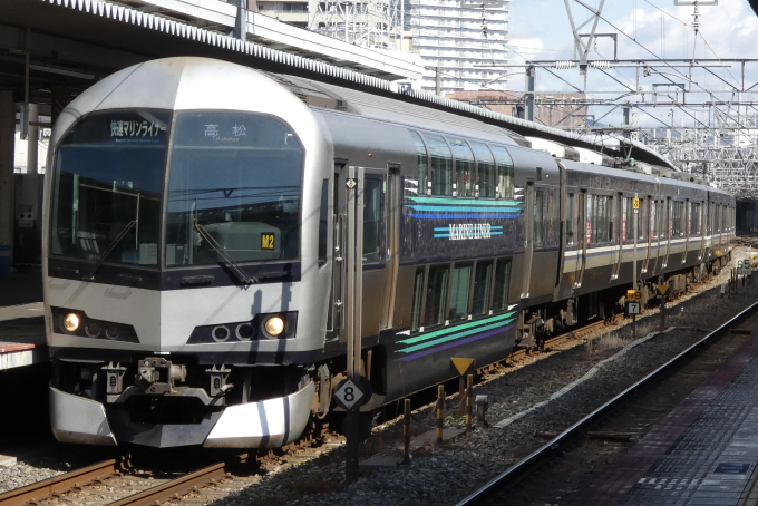 JR四国5000系電車 マリンライナー 5002 岡山駅 鉄道フォト・写真 by ユーキさん | レイルラボ(RailLab)