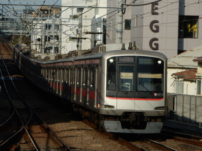 東急電鉄 東急5000系電車 4013 自由が丘駅 (東京都) 鉄道フォト・写真 by おちゃのみずさらささん | レイルラボ(RailLab)