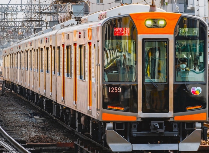阪神電鉄 阪神1000系電車 1259 鶴橋駅 (近鉄) 鉄道フォト・写真 by 試運転さん | レイルラボ(RailLab)