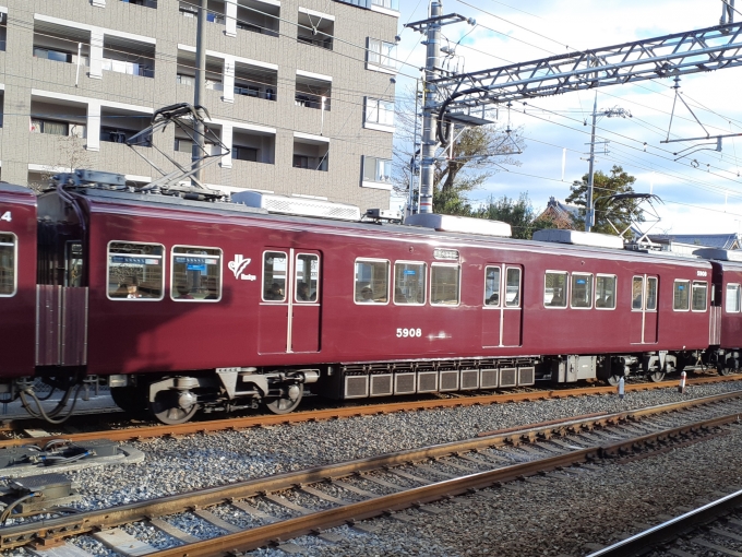 阪急電鉄 阪急5300系電車 5908 桂駅 鉄道フォト・写真 by トリテツノワグマさん | レイルラボ(RailLab)