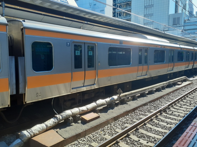 JR東日本E233系電車 サハE233-12 新宿駅 (JR) 鉄道フォト・写真 by トリテツノワグマさん | レイルラボ(RailLab)