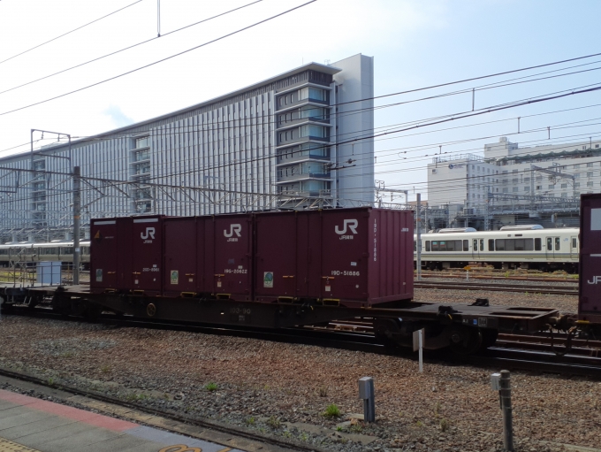 JR貨物コキ100系貨車 コキ103-90 京都駅 (JR) 鉄道フォト・写真 by トリテツノワグマさん | レイルラボ(RailLab)