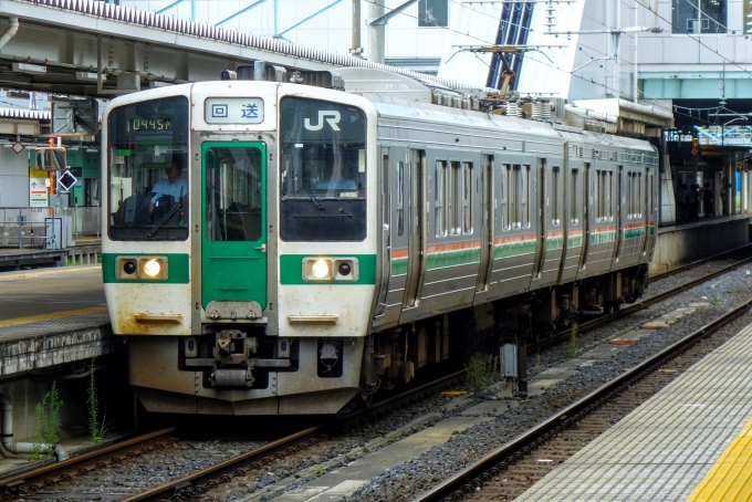 JR東日本719系電車 クハ718-5005 山形駅 鉄道フォト・写真 by 鉄道猫さん | レイルラボ(RailLab)