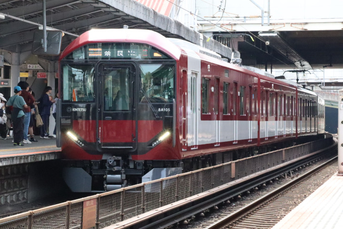 近畿日本鉄道 近鉄8A系電車 8A105 生駒駅 鉄道フォト・写真 by 鉄オタさん | レイルラボ(RailLab)