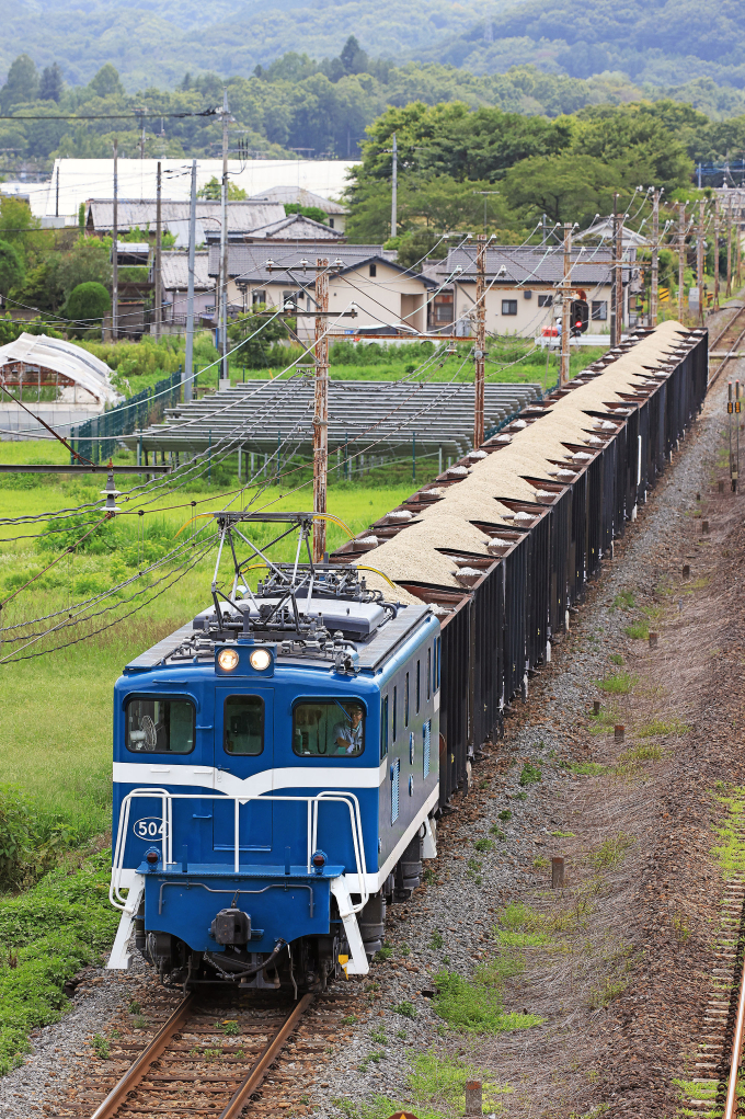 秩父鉄道ヲキ・ヲキフ100形貨車・デキ300形 秩鉄石灰・ちちてつ貨物・デキ・ 寄居駅 (秩父鉄道) 鉄道フォト・写真 by きさらぎさくら ...