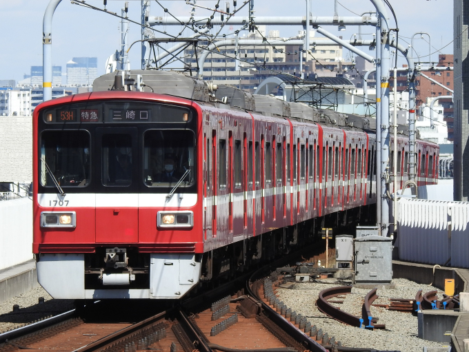 京急電鉄 京急1500形電車 1707 京急蒲田駅 鉄道フォト・写真 by 鉄レコさん | レイルラボ(RailLab)